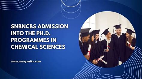 Snbncbs Admission Into The Phd Program In Chemical Sciences
