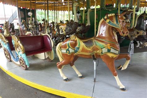 101 3474 Carousel Centreville Amusement Park Merry Go Round