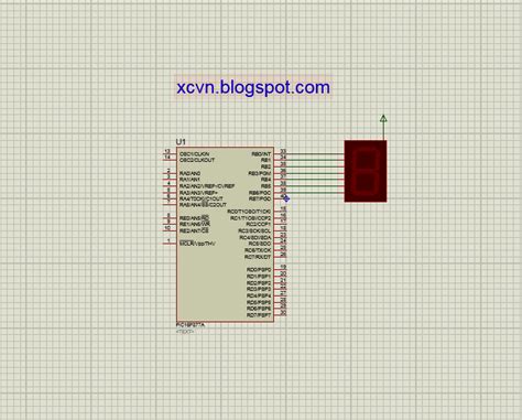 bÀi 6 ĐẾm tỪ 0 ĐẾn 9 pic16f877a ccs lập trình pic