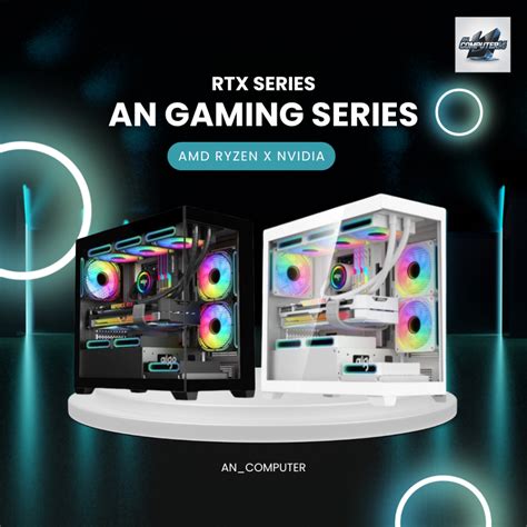 Jual An Gaming Series Pc Ryzen 7 7700x Rx 9060 Xt 16gb Rakitan