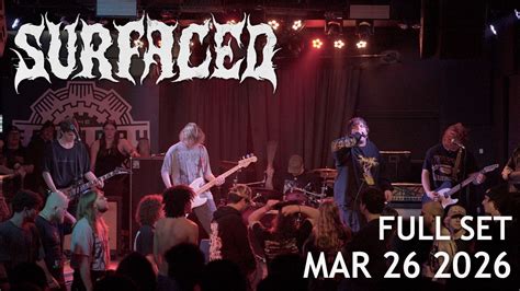 Surfaced Full Set W Multitrack Audio Live The Foundry Concert