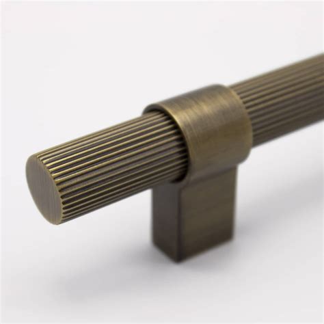 Aged Brass Fluted Pull Cassandra Manovella