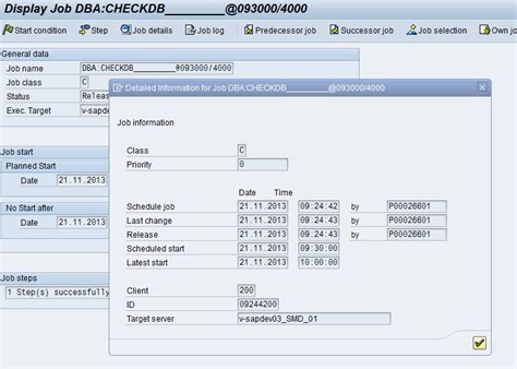Solved DB Scheduling Jobs Failing SAP Community