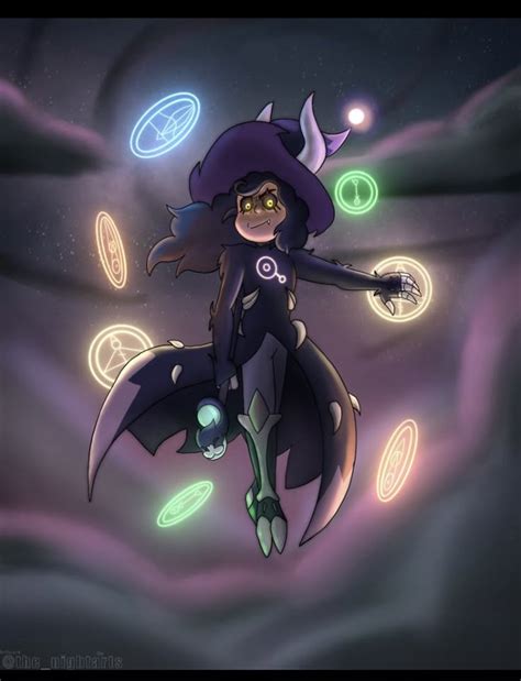 Titan Luz Owl House Night Art Owl