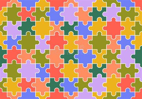 World Autism Awareness Day Seamless Pattern Background Colorful