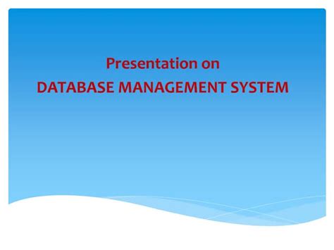 Ds Databaseppt