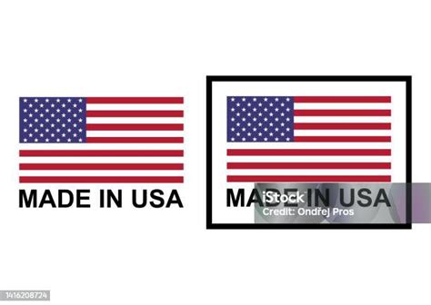 Made In Usa 씰 제품 태그 라벨 기호 스티커 품질 스탬프 벡터 일러스트 레이 션 세트 Performing Arts