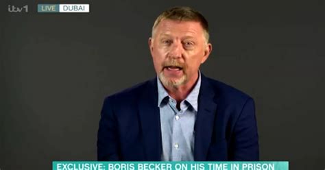 Boris Becker Shares Details Of How He Survived Prison As He Looks Ahead To New Tv Documentary