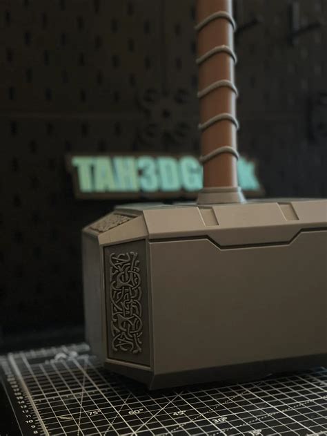 Marvel Thors Hammer Mjolnir By Tah3dgeek Makerworld
