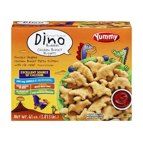 Yummy Dino Buddies Chicken Breast Nuggets 61 Oz Instacart