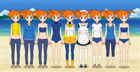 Misty Waterflower In My Fics New Version By Neoduelgx On Deviantart