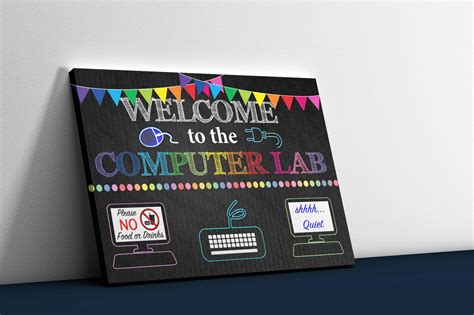 Computer Lab Sign