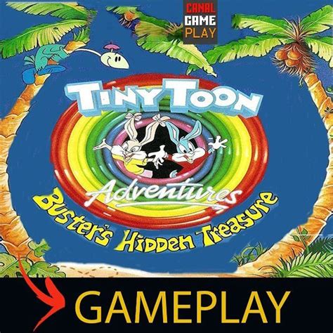 Tiny Toon Adventure Busters Hidden Treasure Megadrive Arcade Gameplay