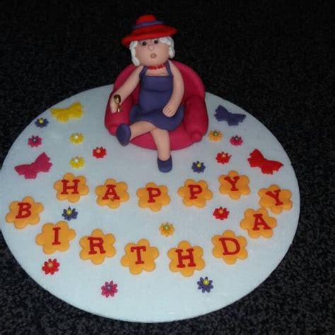 Old Lady Cake Topper Etsy Uk