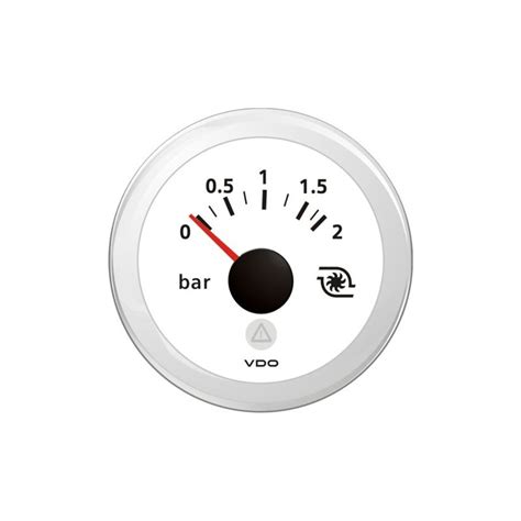Veratron Viewline Turbodruk 2bar Wit 52mm