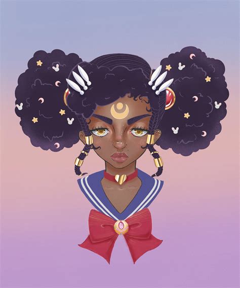 African American Sailor Moon