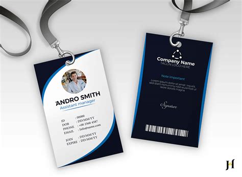 Id Card Design On Behance