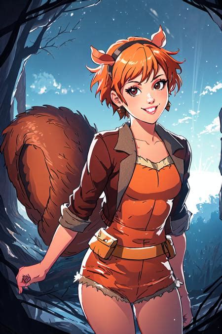 Anime Squirrel Girl