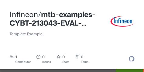 GitHub Infineon Mtb Examples CYBT EVAL Btsdk Empty Template Example