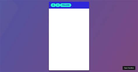 Filter Animation Codesandbox