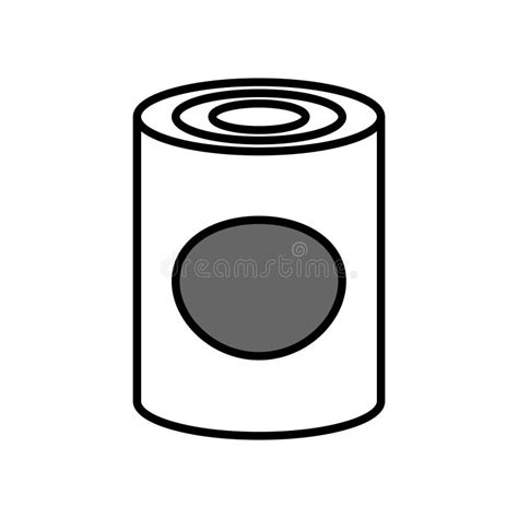 Illustration Vector Graphic Of Tin Can Icon Stock Vector Illustration