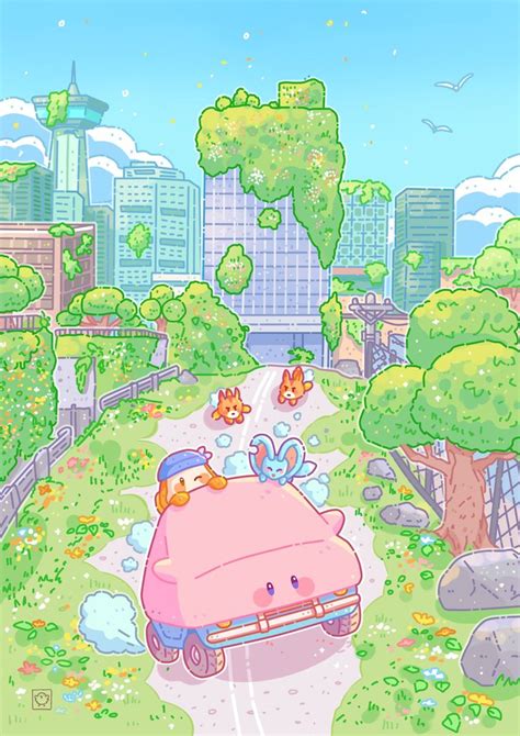 Karby And Friends 🌼🍃 Kirby Kirbyandtheforgottenland