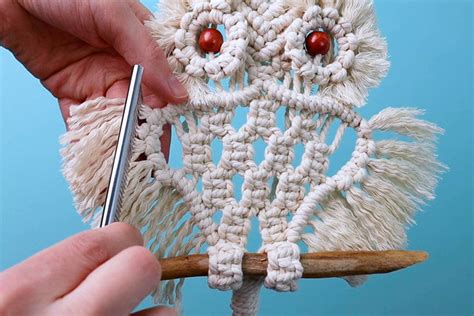 Free Macrame Owl Pattern Easy Diy Tutorial And Video Marching North