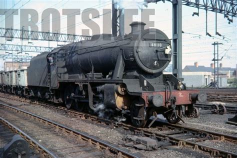 35mm Slide Br British Railways Steam Loco 48110 Class 8f Nuneaton 1965