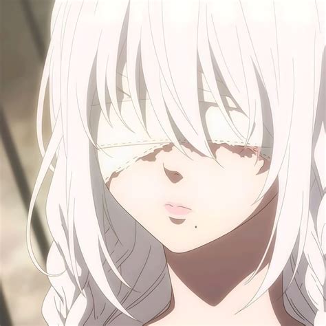 White Hair Anime Woman