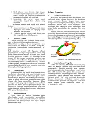 Manajeme Evaluasi Dan Evakuasi Banjir PDF
