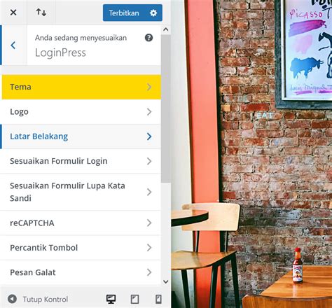 video cara membuat custom style login wordpress jasa pembuatan