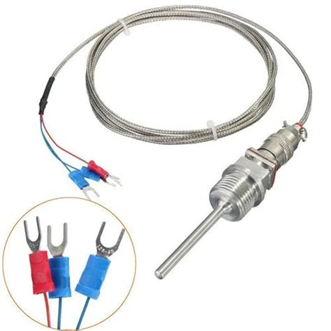 Pt100 Rtd Thermistor Temperature Sensor Probe Darazpk