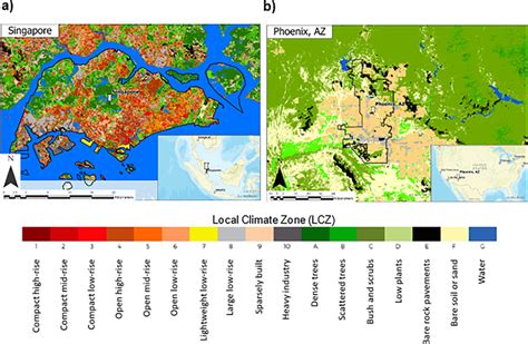 Geographic Location And Land Use Zone Classifications Of A Singapore