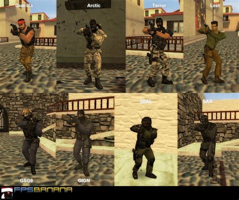 Original Counter Strike 1 6 Player Models Mod For Counter Strike 1 6 Cs1 6 Mods