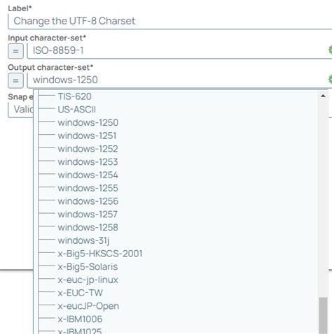 Re How To Convert Utf 8 File To Dosdisk Operatin Snaplogic