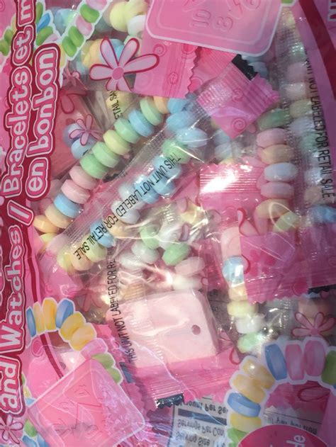 Candy Bracelets Anyone Candy Bracelet Candy Necklaces Dollar Tree Finds