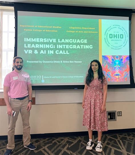 Sirine Ben Hassen And I Have Been Working On Immersive Language