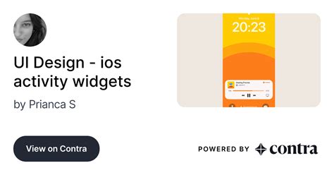 UI Design Ios Activity Widgets By Prianca S