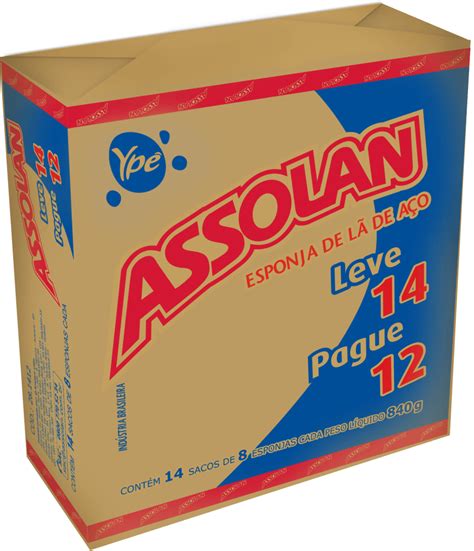 Esponja Lã De Aço Assolan 60g 8 Unidades Grátis 10 De Desconto