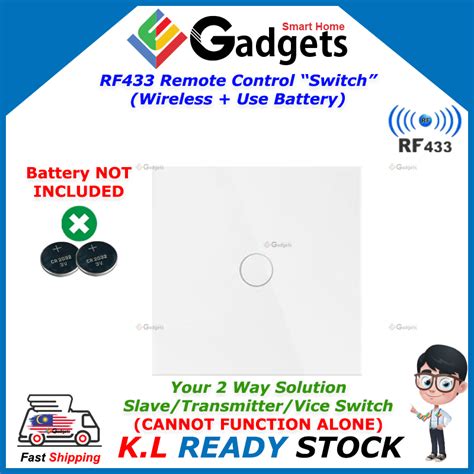 Rf433 Remote Control Switch No Need Internet Wifi Wireless Use