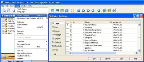 Microsoft Dynamics Nav Classic