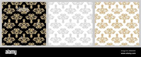 Set Of Classic Seamless Vector Patterns Collection Of Orient Ornaments