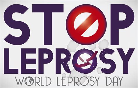 Premium Vector Design Promoting Stop Leprosy And Commemorate Its