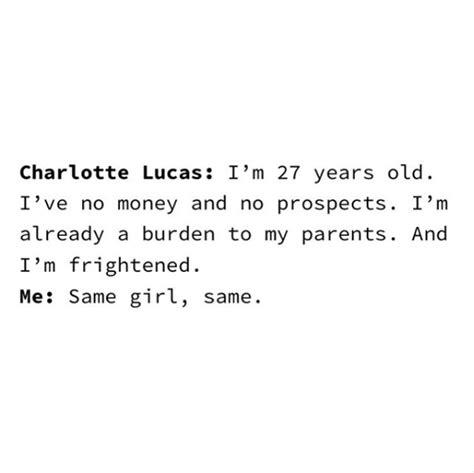 Charlotte Lucas Pride And Prejudice Quotes