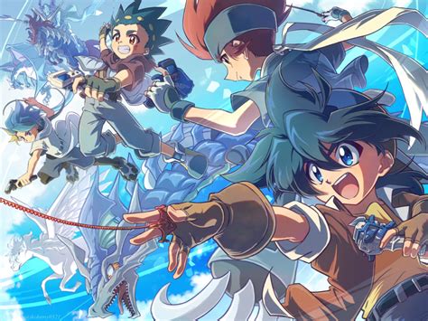 Safebooru 4boys Aoi Valt Backwards Hat Bakuten Shoot Beyblade