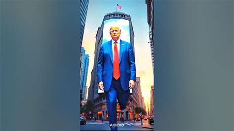 Donald Trump Street Walk Shorts Ai Youtube