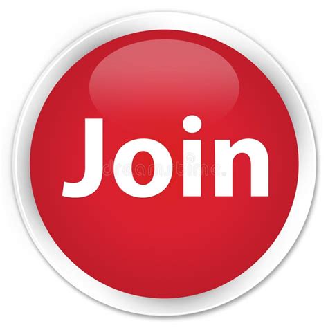 Red Join Button Stock Illustrations 2568 Red Join Button Stock