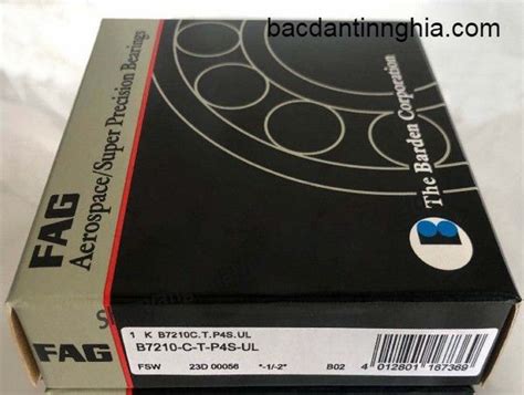 Bạc đạn Vòng Bi B7210c T P4s Ul Fag Bạc đạn Tín Nghĩa