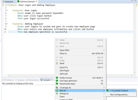GitHub Oonursrc Cafetownsendautomation Sample Project For UI Automation