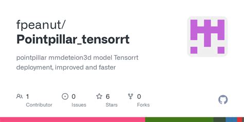 Github Fpeanutpointpillartensorrt Pointpillar Mmdeteion3d Model